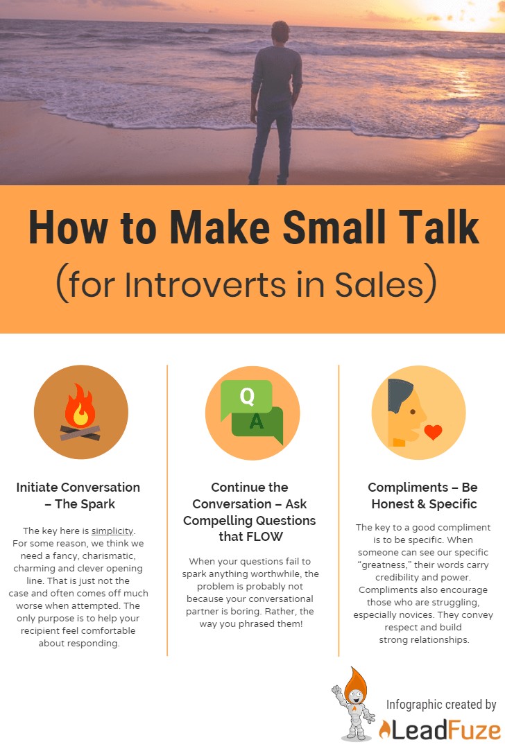 How To Make Small Talk 3 Valuable Tips For Salespeople LeadFuze How To Make Small Talk 3 Valuable Tips For Salespeople LeadFuze